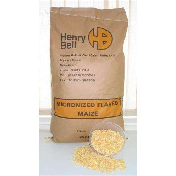 Henry Bell Micronised Flaked Maize 20kg – Time for Paws