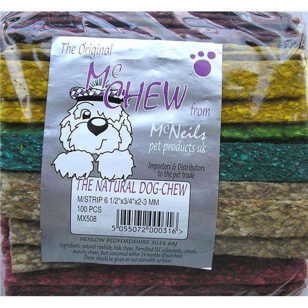 McChew Assorted Flat Munchy Chews - Pack of 100 – Time for Paws